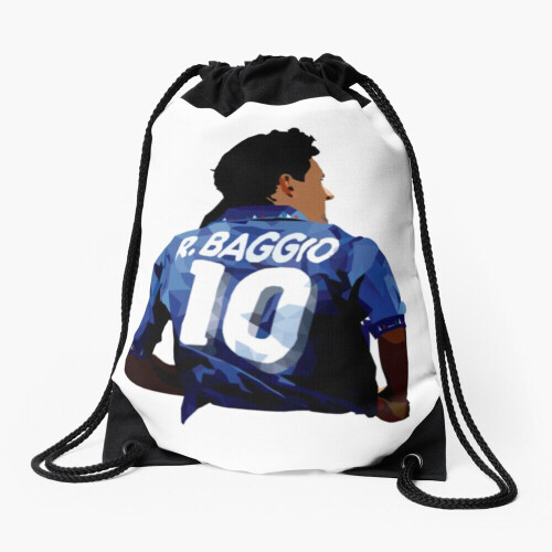 Drawstring Bag Roberto Baggio Sport Gym Shoe Backpack on OnBuy