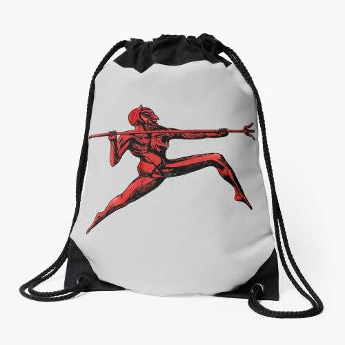 Drawstring Bag The Little Devil Sport Gym Shoe Backpack on OnBuy