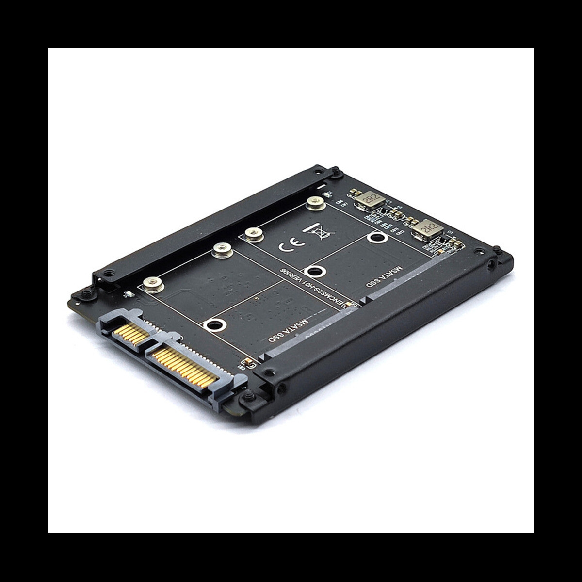 MSATA to SATA3 Adapter Card MSATA to SATA Card MINI SATA SSD Solid ...