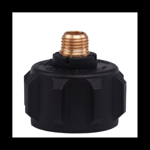 QCC1 Propane Adapter Gas Regulator Valve Fitting with Nut and 1/4 Inch ...