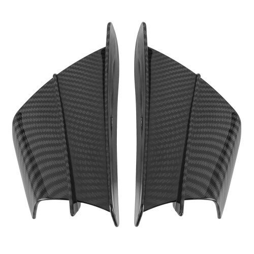 Motorcycle Fairing Front Aerodynamic Winglets Carbon Fiber Windshield ...