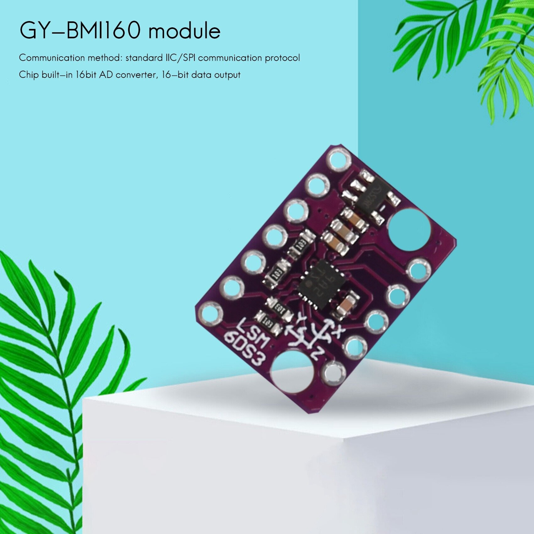2Pcs/LOT BMI160 Latest Accelerometer Gyroscope Module 6 Dof Inertial ...