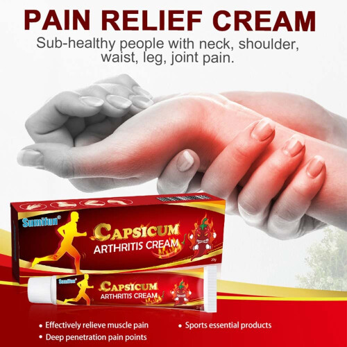 Capsaicin Rheumatoid Arthritis Joint Pain Relief Capsicum Joint Care ...