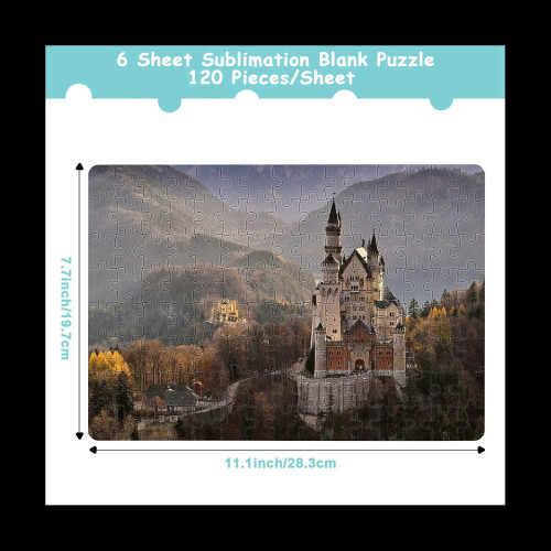 Sublimation Blanks Puzzles DIY Blank Puzzle for Sublimation Transfer ...