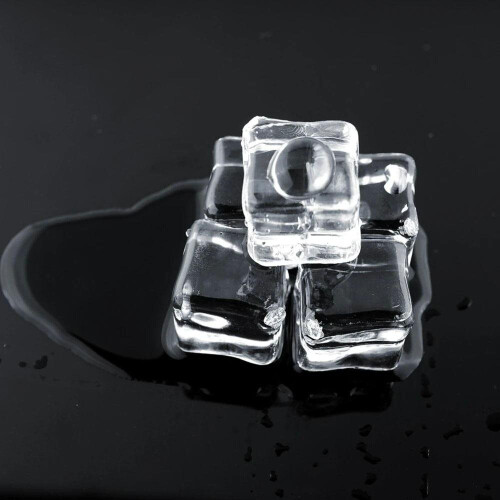 Ice Cubes in Acrylic - Props for Photography - 5-pack on OnBuy