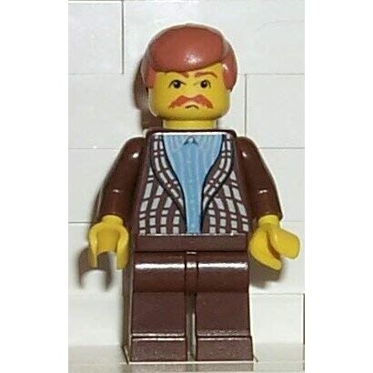 LEGO Harry Potter Uncle Vernon Dursley Minifigure Split from 4728 on OnBuy