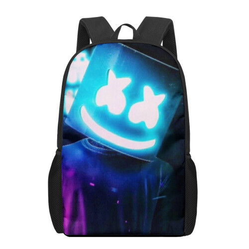 DJ Marshmello School Bags 3D Print Kids Backpack Schoolbags Bookbags ...