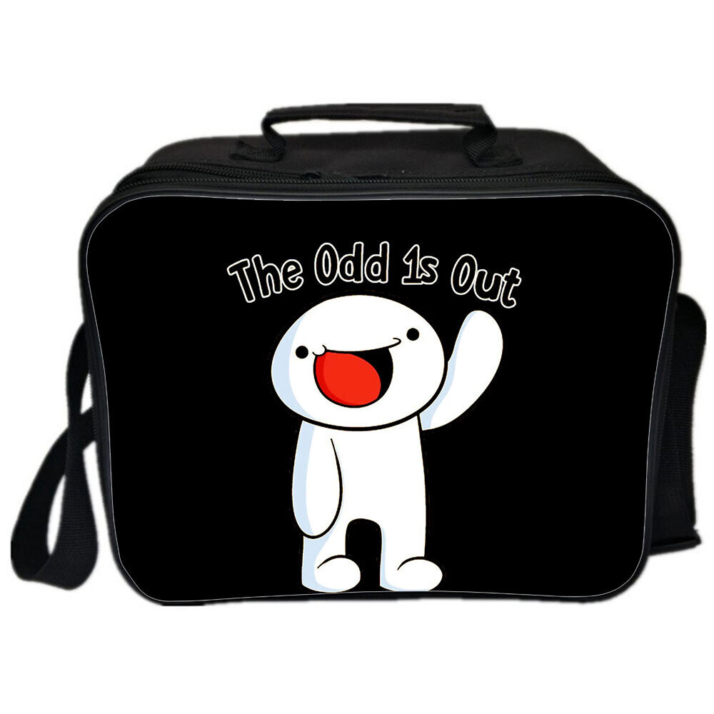 TheOdd1sOut Lunch Bag Student Cartoon Comic Lunch Box Children?s ...