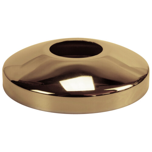 32mm Gold Finished Steel Hole Collar Rose Sink Basin Drain Waste Trap ...