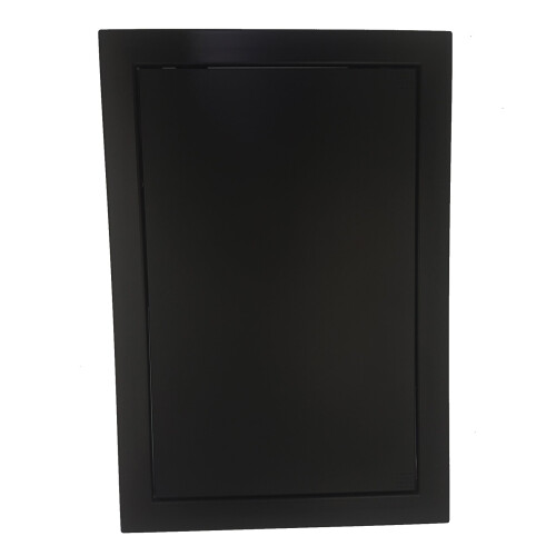 Black Front Access Inspection Panel Plastic Concealed Wall Hatch Check ...