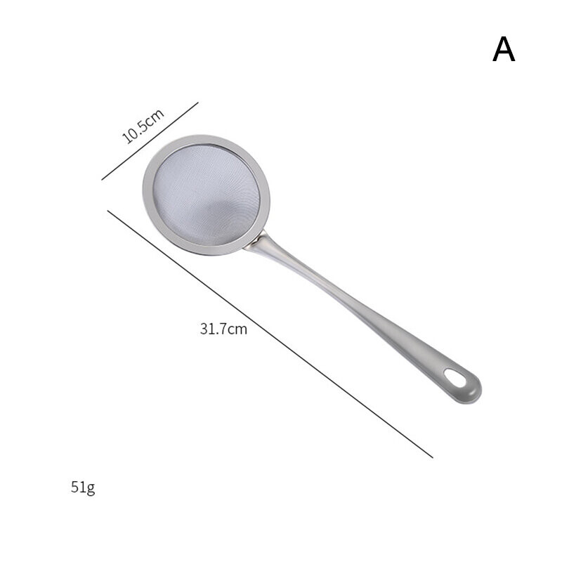 Flour Sieve Icing Sugar Mesh Sieve Fine Mesh Stainless Steel Filter ...