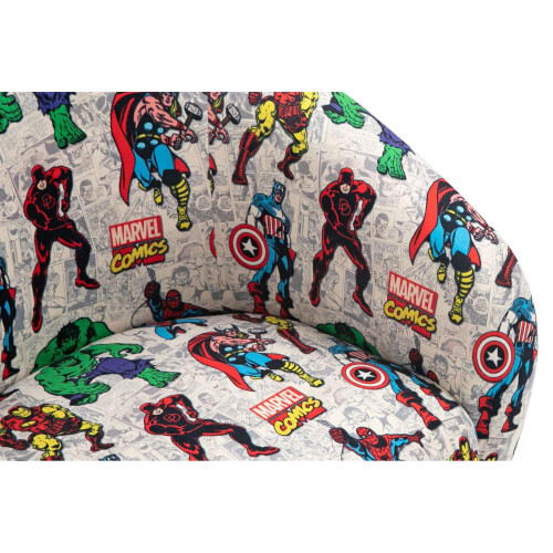 Official Disney Childrens Marvel Accent Swivel Chair Hulk Ironman Cpt ...