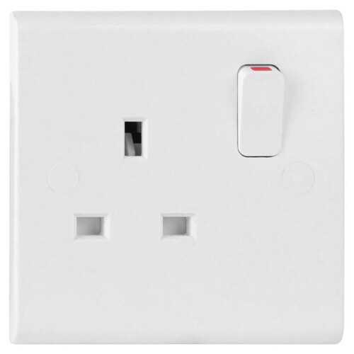 Deta S1207SDP Single 13a Switch Socket (Double Pole) on OnBuy