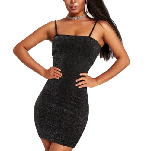 Sexy Nightclub Slim Summer Dress Women Mini Tight Dress Slim Crossbody ...