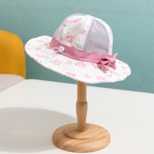 Children Breathable Boys Kids Pattern Cartoons Net Sun Summer Girls Hat ...