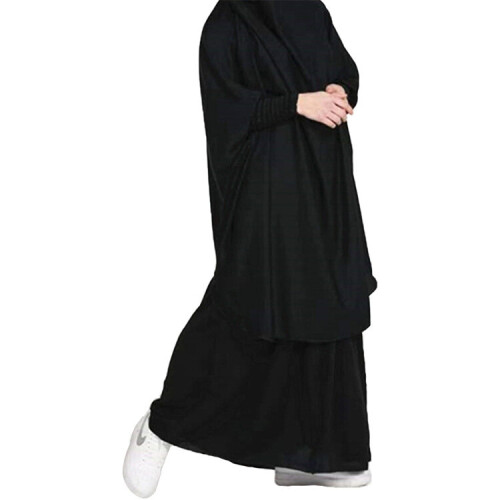 Eid Hooded Muslim Women Hijab Dress Prayer Garment Jilbab Abaya Long ...