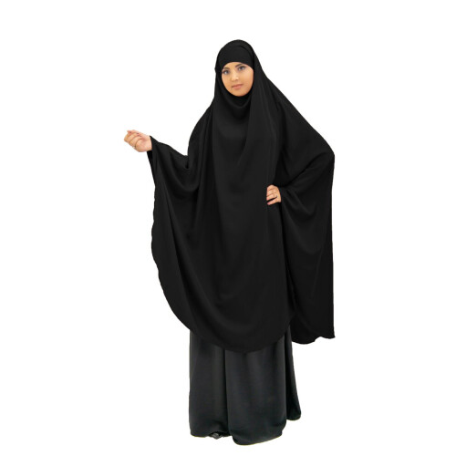 Eid Hooded Muslim Long Khimar Women Hijab Dress Prayer Garment Jilbab ...