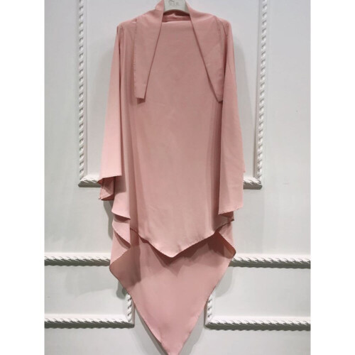 Formal Muslim Prayer Garment One Piece Jilbab Long Khimar Women Islamic ...