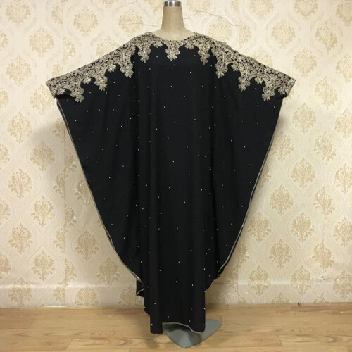 Women Muslim Hijab Abaya Prayer Dress Thobe Gown Bat Sleeve Middle East ...
