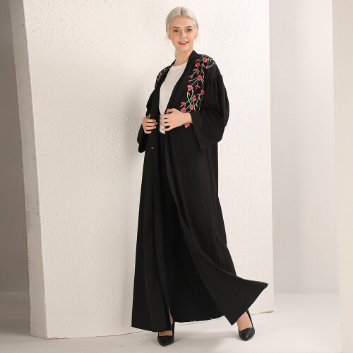 Kaftan Dubai Abaya Kimono Cardigan Muslim Hijab Dress Arab Dresses Caftan Marocain Abayas for ...