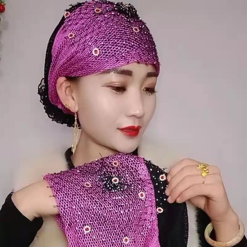 Islamic Caps Muslim Scarf Headscarf Stars African Turban Girl Hat Arab ...