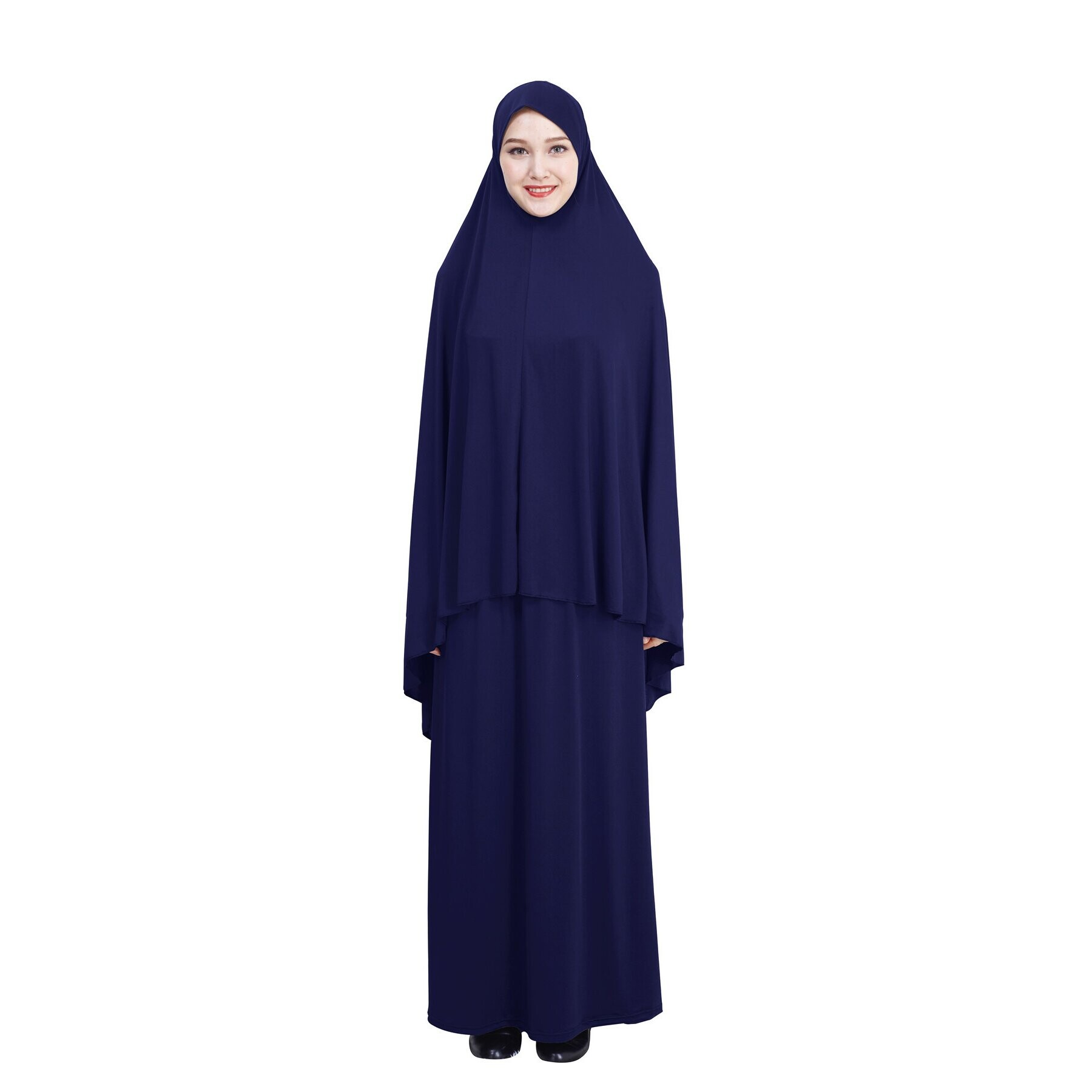 Islamic Clothing Formal Muslim Prayer Garment Sets Women Hijab Dress ...