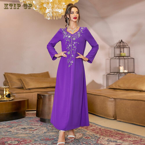 Eid Abaya Dubai Turkey Kaftan Muslim Hijab Dress Islam Abayas For Women Robe Longue Femme Caftan ...