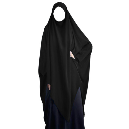 Eid Hooded Muslim Long Khimar Women Hijab Maxi Dress Prayer Garment ...