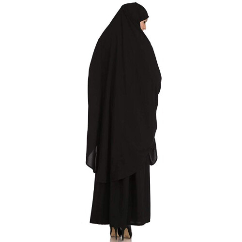 Muslim Burqa Abaya Women Hijab Dresses Prayer Garment 2 peices sets ...