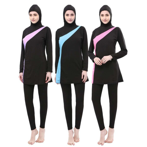 Burkini Muslim Women Swimwear Full Cover Swimsuit Islamic Modesty Hijab ...