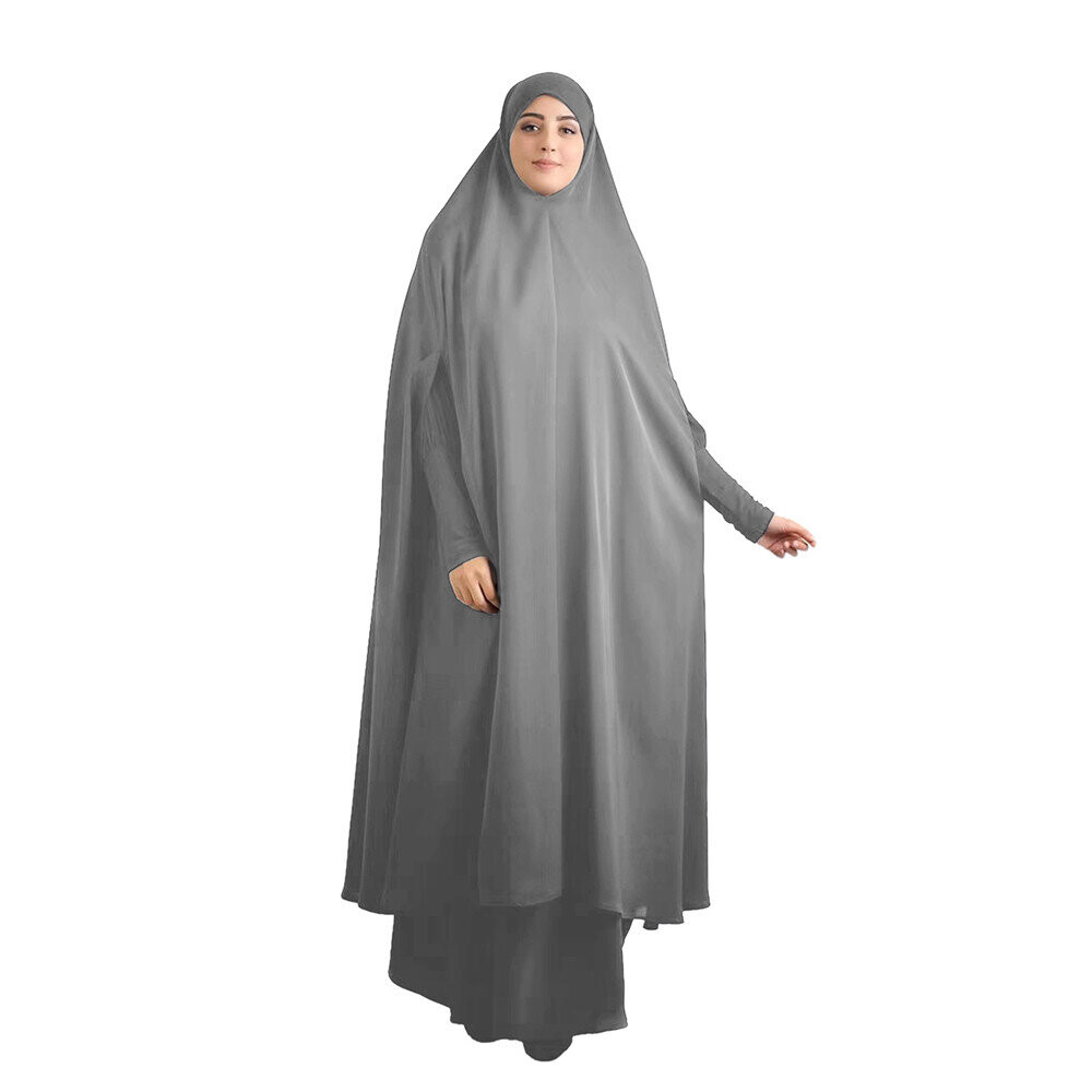 Ramadan Eid Prayer Garment Dress Women Muslim Overhead Abaya Kaftan ...