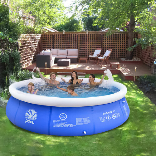 10ft Prompt Set Inflatable Paddling Pool,Swimming Pool for Indoor ...