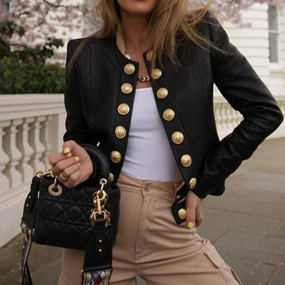 Ladies coat buttons store