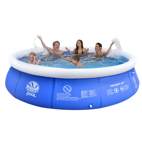 (10Ft Pool) 8/10ft Prompt Set Inflatable Paddling Pool Swimming Pool ...