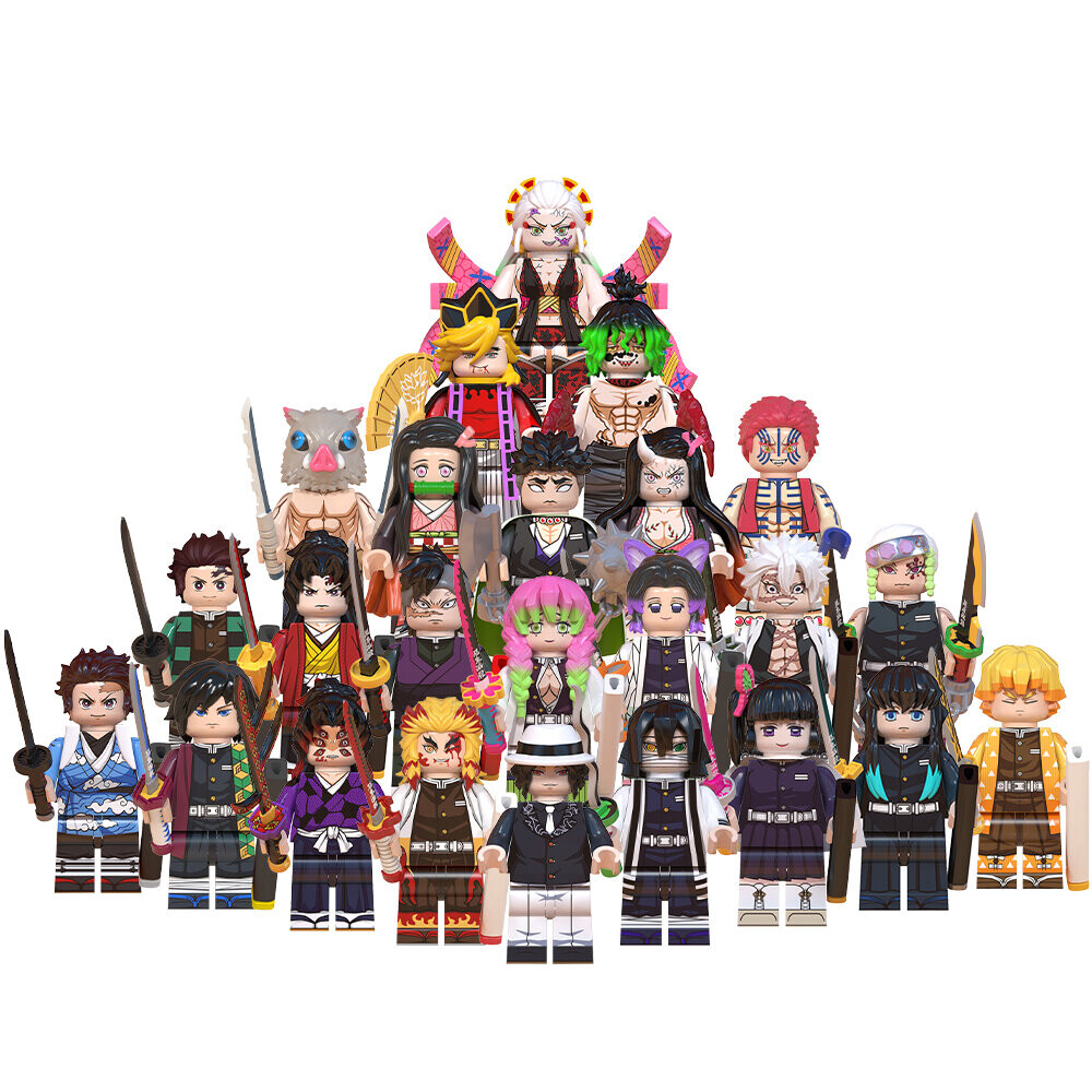 Demon Slayer Blade Curse Return Tanjiro Butterfly Ninja Building Blocks ...