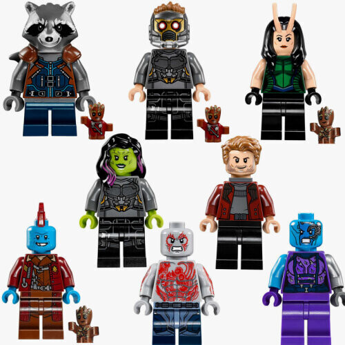 8Pcs Guardians of the Galaxy Mini Building Blocks Toy Fit Lego on OnBuy