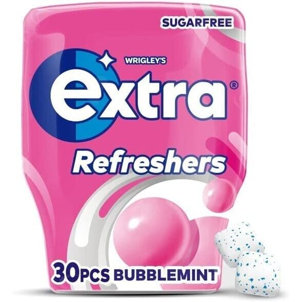 (Pack Of 12) Wrigleys Extra Refreshers Bubblemint 67G on OnBuy