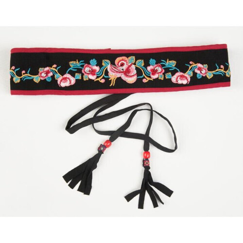 Chinese Ethnic Girdle Hanfu Belt Vintage Embroidery Waistband Women 7 ...