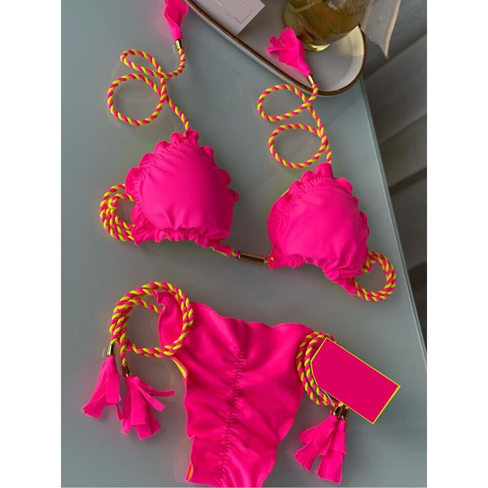 Sexy Bikini Biquinis Feminino Swimwear Women Bathing Suit String Bikini ...