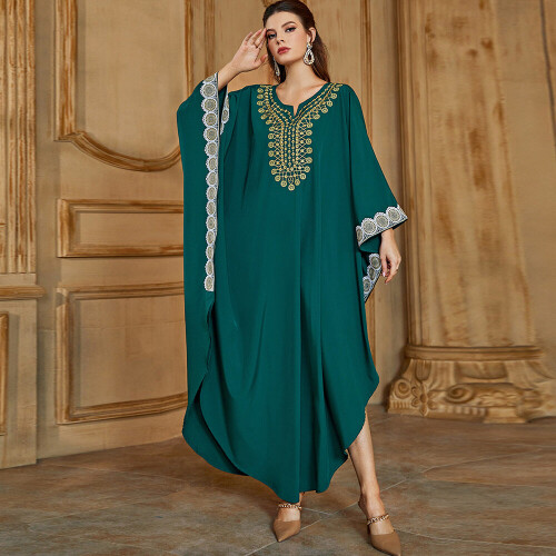 Ramadan Kaftan Abaya Dubai Robe Longue Djellaba Femme Musulmane Pakistani Turkey Islam Arabic ...