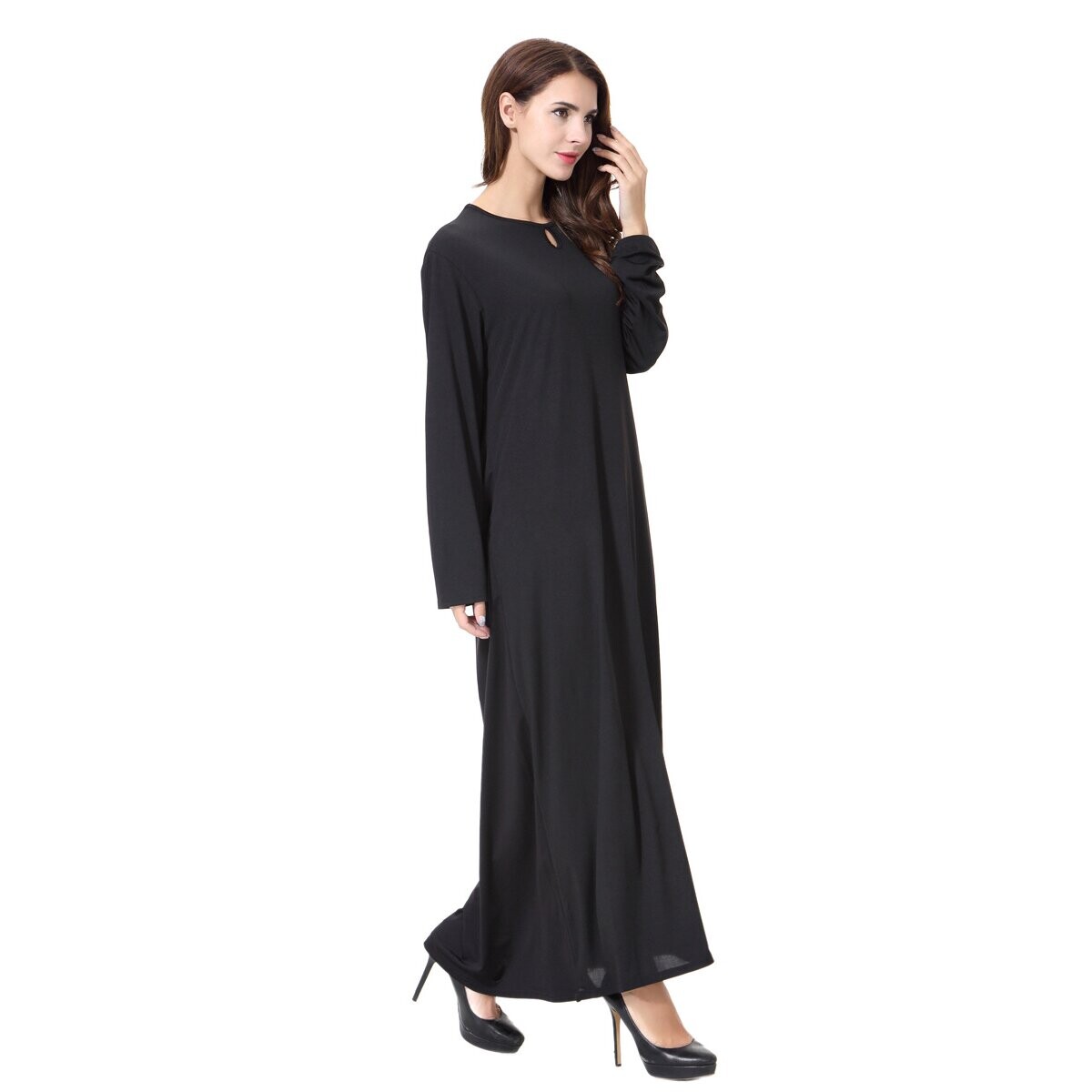 Islamic Clothing Women Muslim Dress Kaftan Turkey Long Sleeve Ramadan Hijab Abaya Dubai Jilbab ...