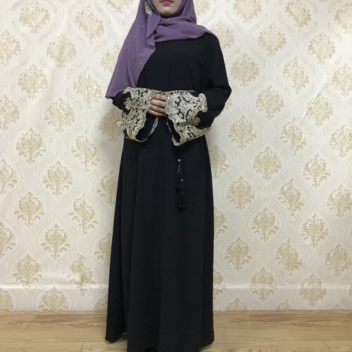 Muslim Hijab Dress Dubai Kaftan Ramadan Abaya Abayat Dresses Women Vestido Caftan Marocain Eid ...