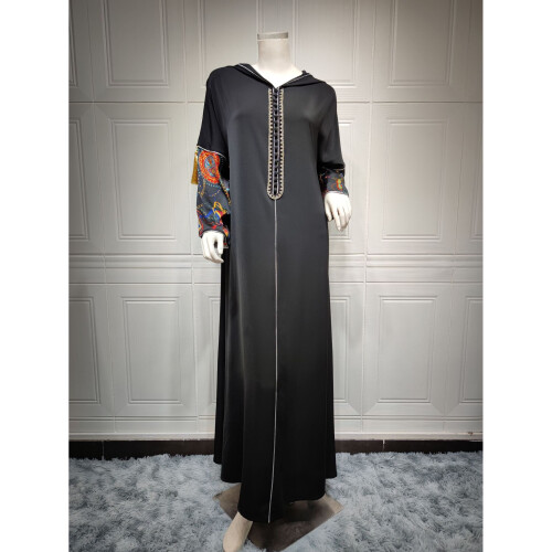 Ramadan Eid Abayas for Women Dubai Abaya Turkey Muslim Hijab Dress Middle East Kaftan Robe ...