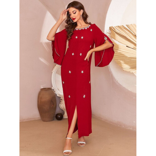 Ramadan Abaya Dubai Arabic Turkey Islam Muslim Long Dress Kaftans