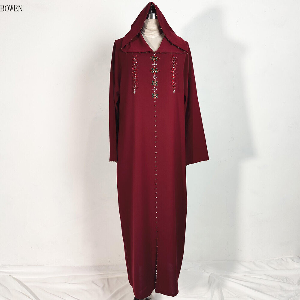 Abaya Dubai Turkey Arabic Muslim Hijab Dress Kaftan Islam Clothing Maxi Dresses For Women ...