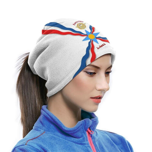 Assyrian Flag Cycling Motorcycle Headwear Washable Scarf Neck Warmer ...