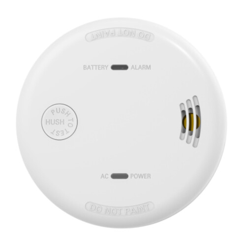 Green Lighting GL-P101 Mains Optical Smoke Alarm with 9v Battery Back ...