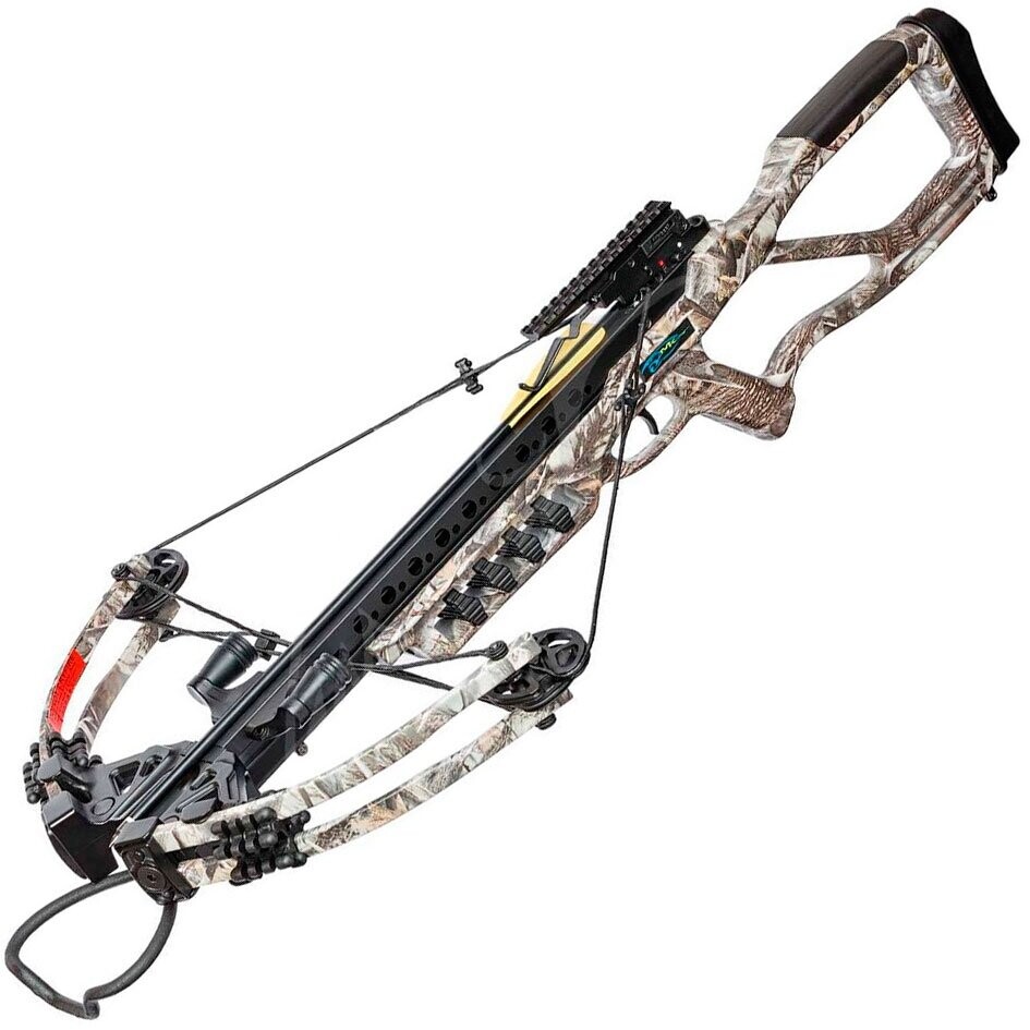 185LB Compound Camo Crossbow Target Practice Hunting Powerful 370FPS on ...