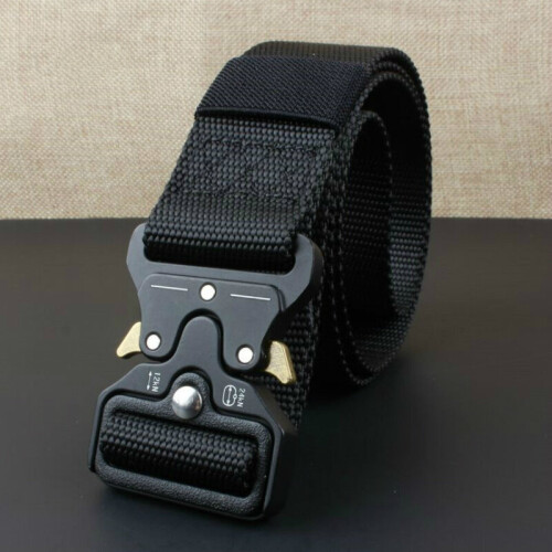 Mens Tactical Belt Army Belt Men Outdoor Training Belts High Easy ...