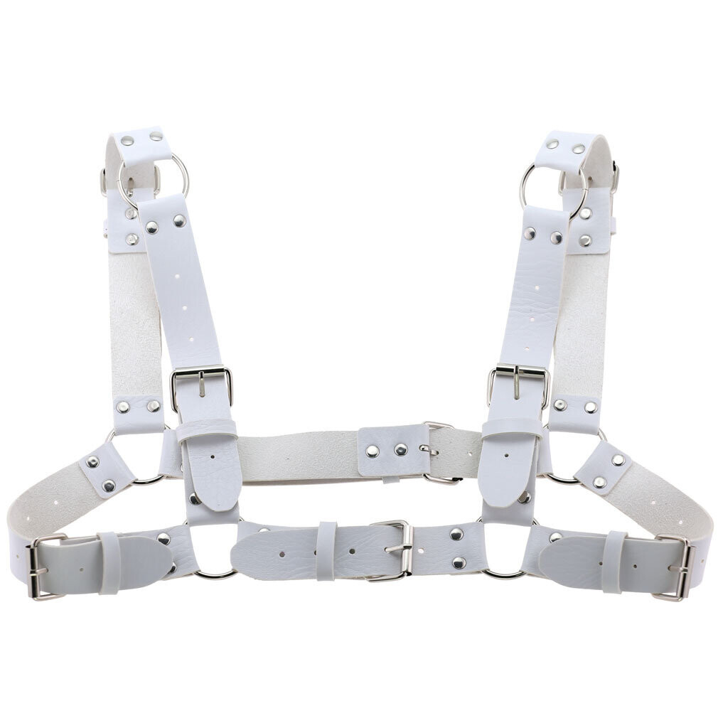 Decopunk Punk Gothic Chest Shoulder Strap Body Binding Belt Men and ...